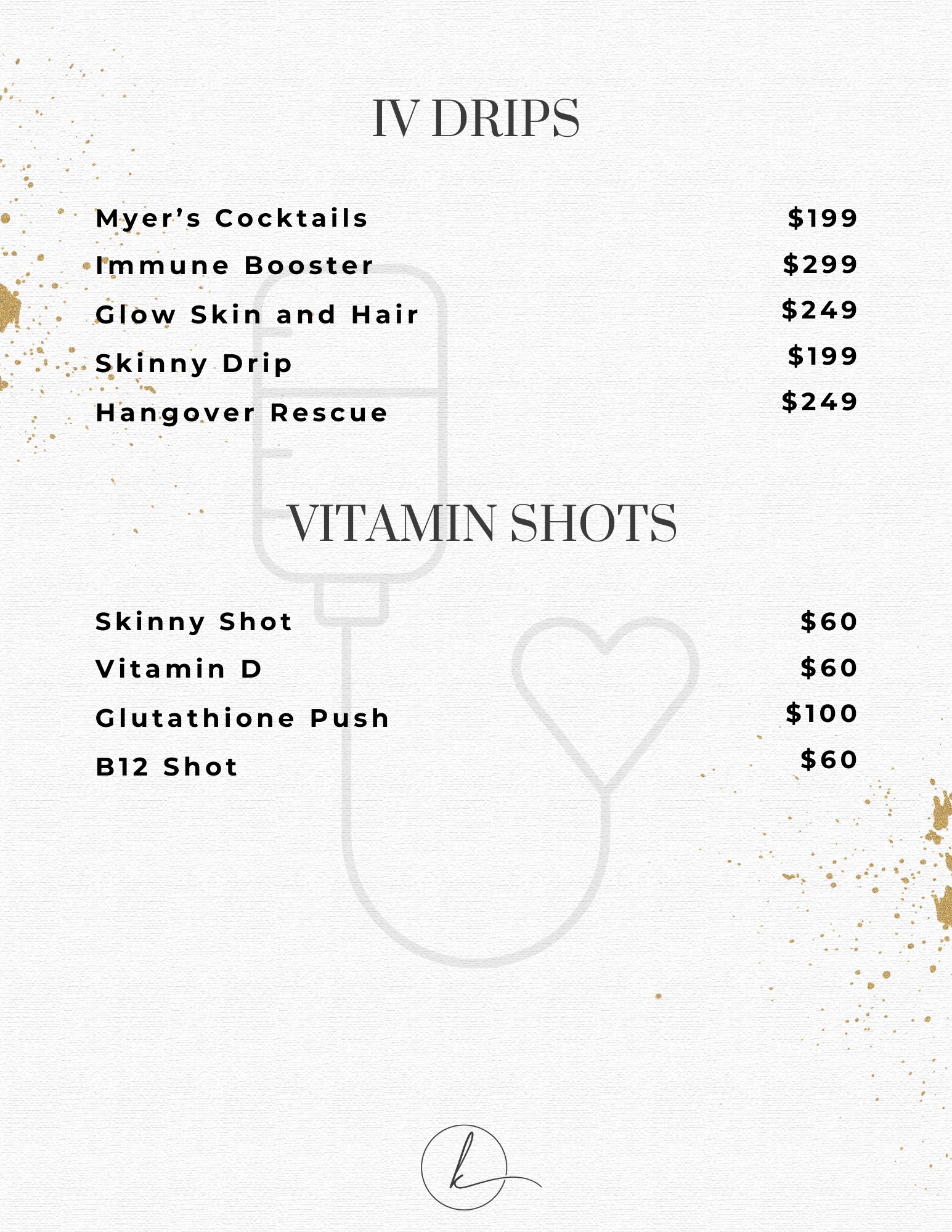 Price List - Khrom MedSpa and Wellness Florida